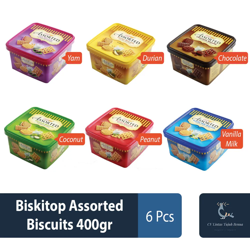 Biskitop Biscuits 400gr | Food and Beverages | CV Lintas Tujuh Benua