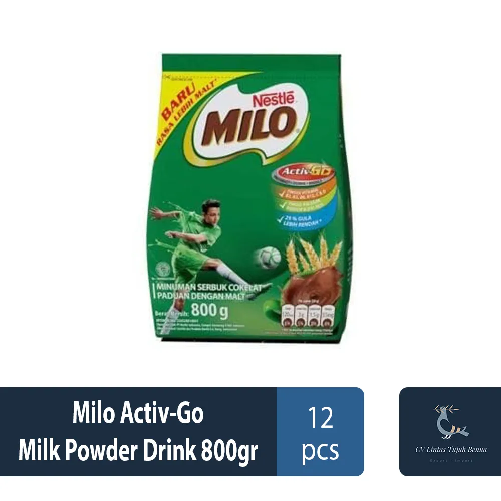 Milo Activ-Go Milk Powder Drink 800gr | Food and Beverages | CV Lintas ...