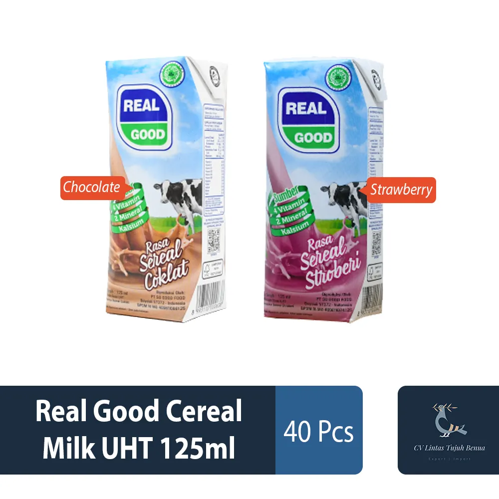 Real Good Cereal Milk UHT 125ml | Food and Beverages | CV Lintas Tujuh ...