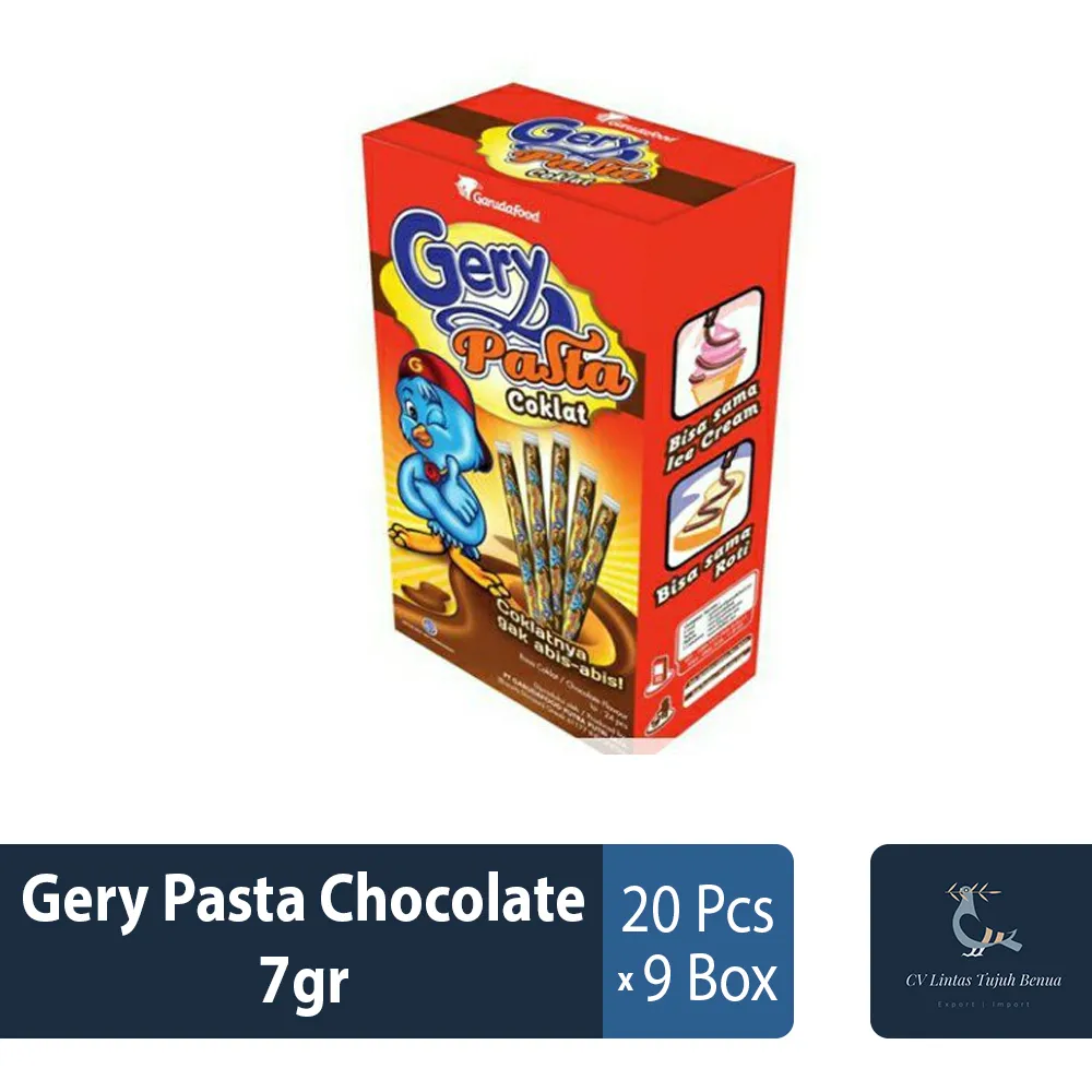 Gery Pasta Chocolate 7gr | Food and Beverages | CV Lintas Tujuh Benua