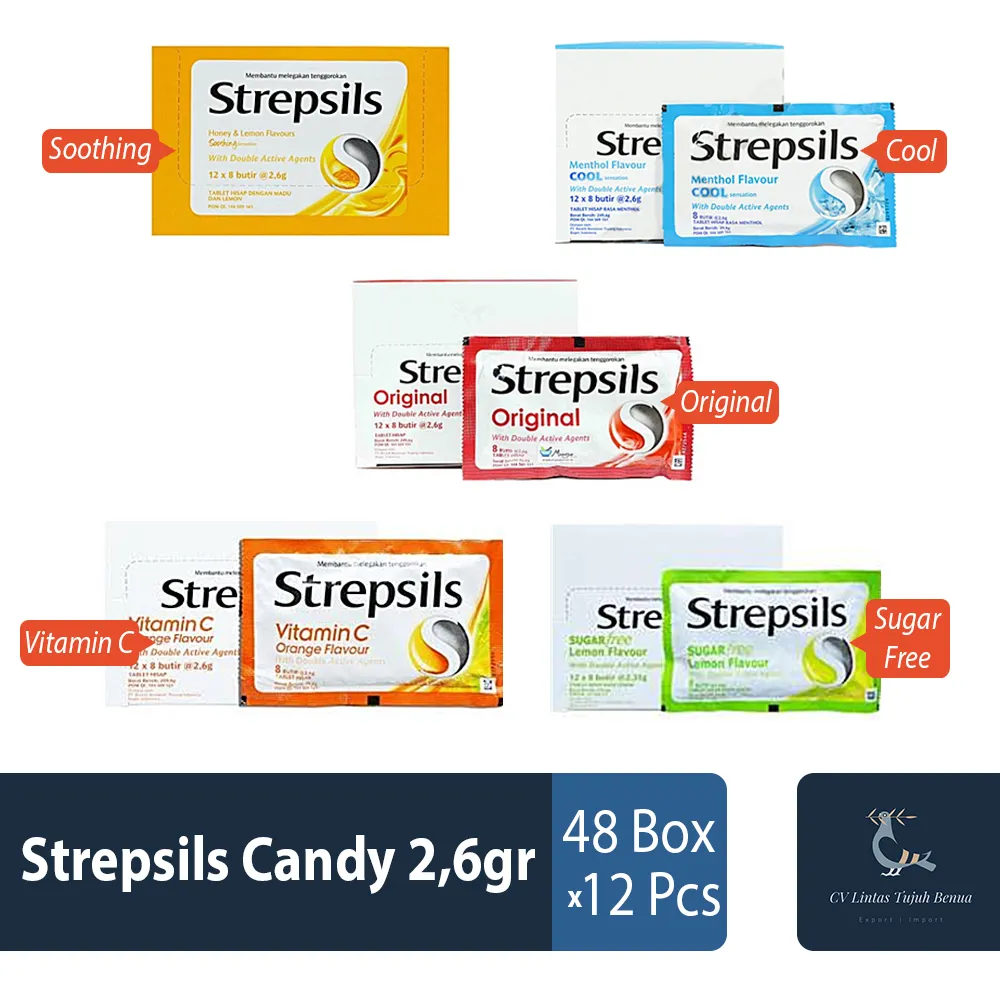 Strepsils Candy | Confectionary | CV Lintas Tujuh Benua