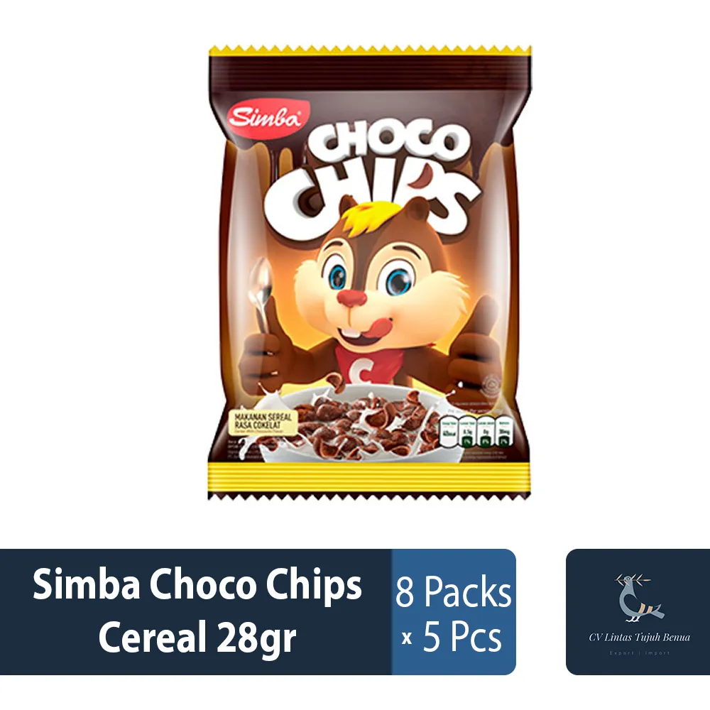 Simba Choco Chips Cereal 28gr | Food and Beverages | CV Lintas Tujuh Benua