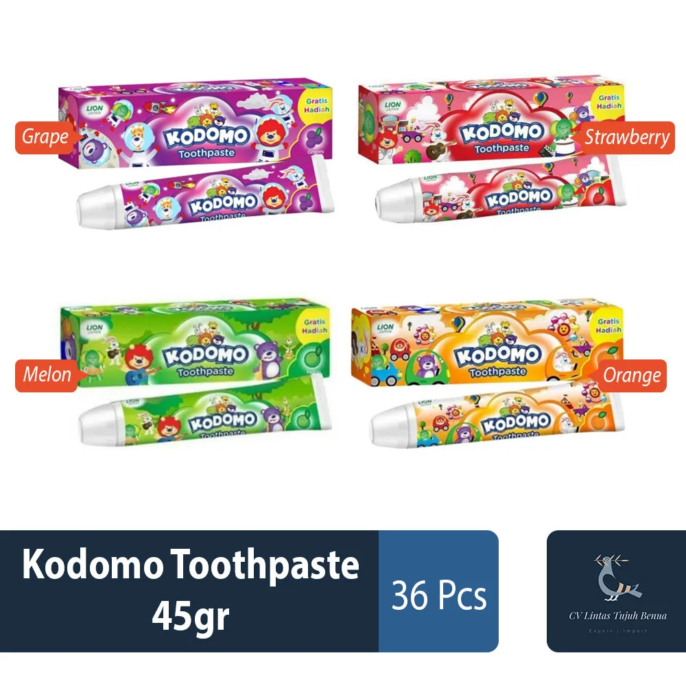 Kodomo Kids Toothpaste 45gr | Toiletries | CV Lintas Tujuh Benua