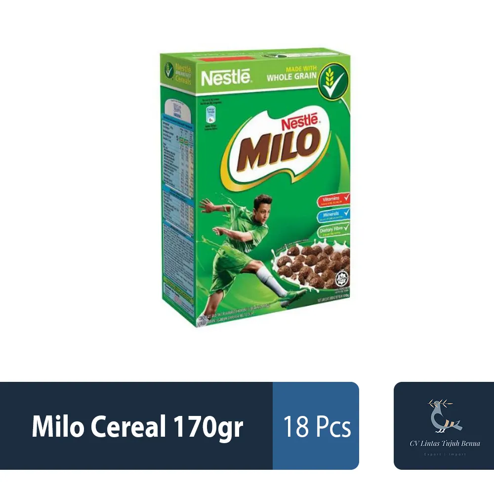 Milo Cereal 170gr | Food and Beverages | CV Lintas Tujuh Benua
