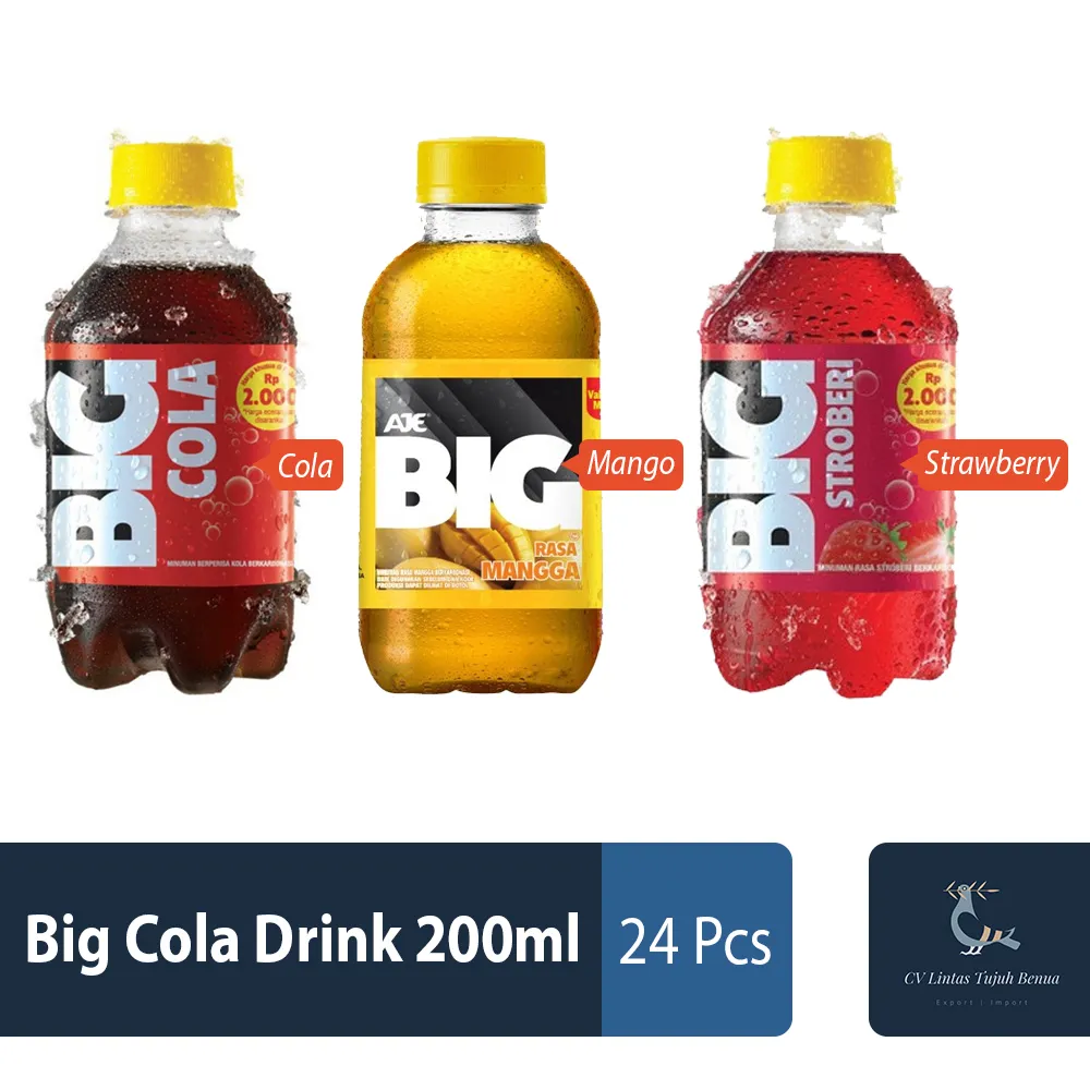 Big Cola Drink 200ml | Food and Beverages | CV Lintas Tujuh Benua