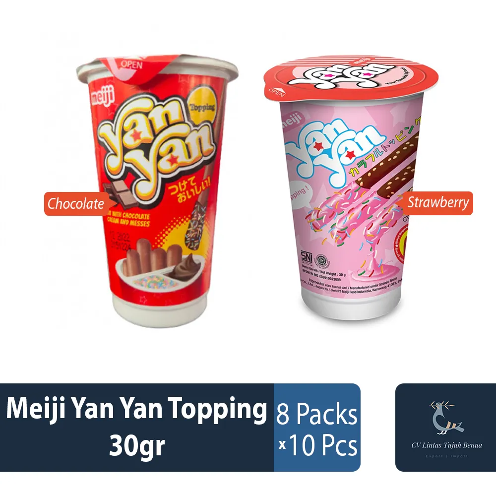 Meiji Yan Yan Topping 30gr | Food and Beverages | CV Lintas Tujuh Benua