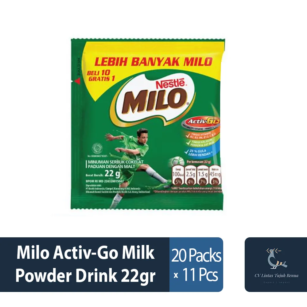 Milo Activ-Go Milk Powder Drink 22gr | Food and Beverages | CV Lintas ...