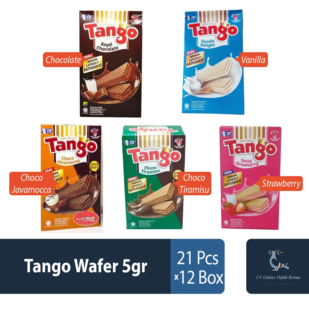 Tango Wafer 5gr | Food and Beverages | CV Lintas Tujuh Benua