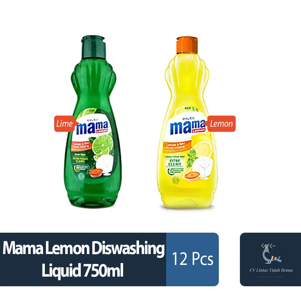 Mama Lemon Diswashing Liquid 750ml | Toiletries | CV Lintas Tujuh Benua