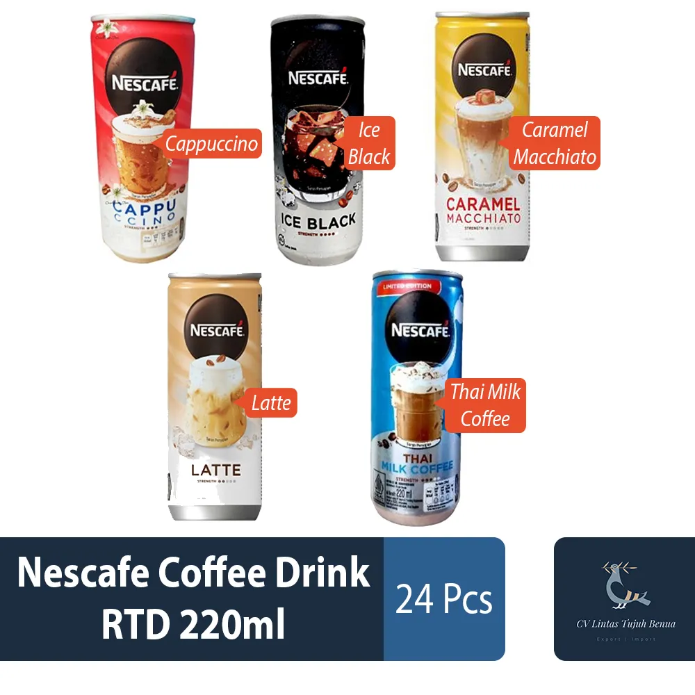 Nescafe Coffee Drink RTD 220ml | Food and Beverages | CV Lintas Tujuh Benua